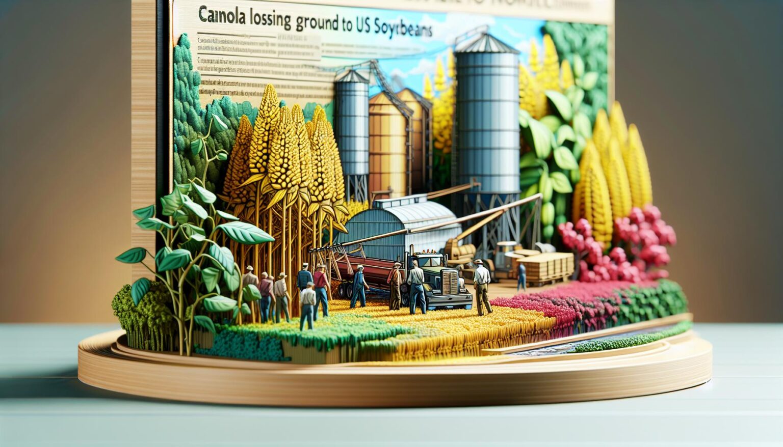 Raps verliert an Boden hinter US-Soja