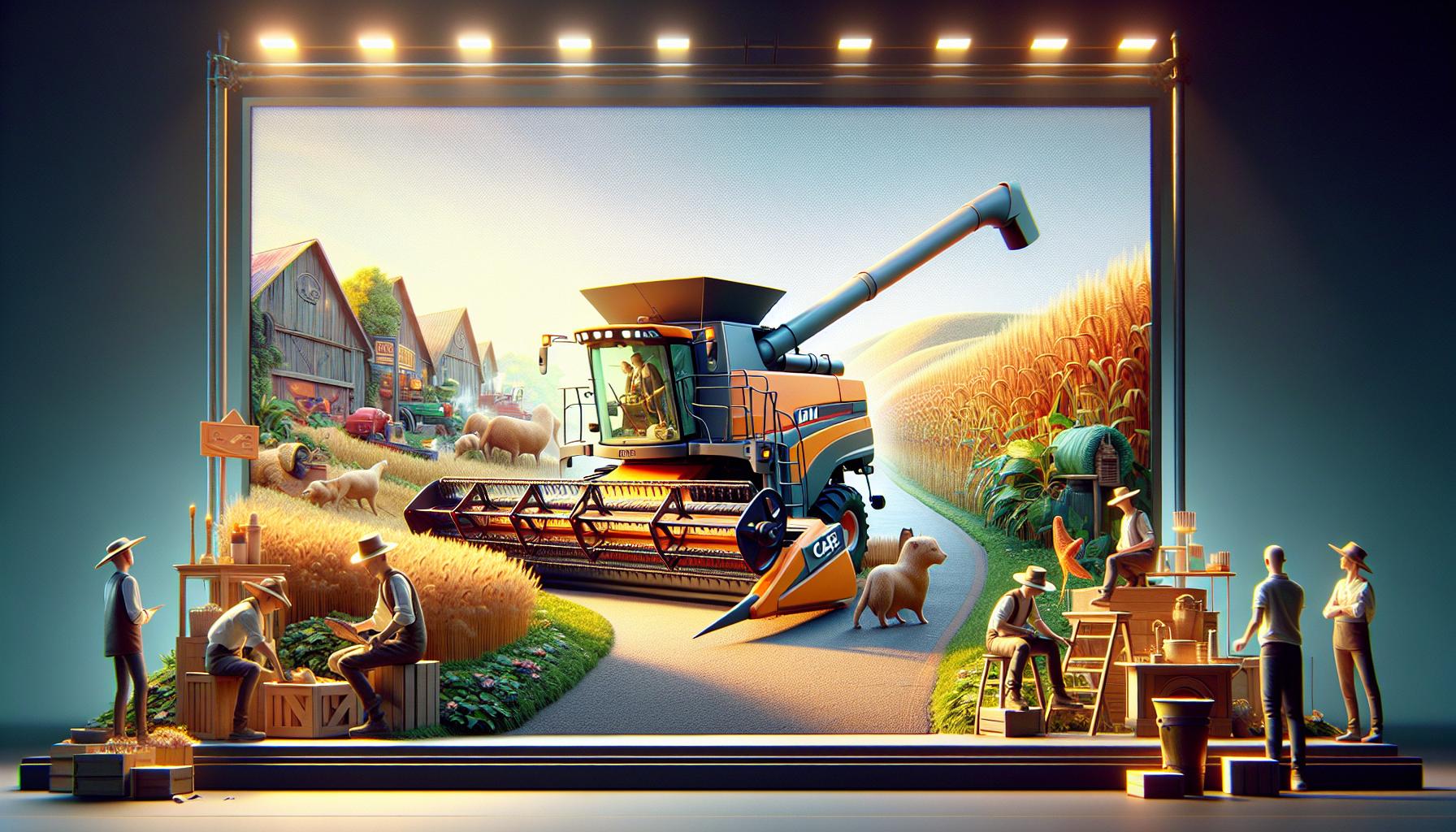 Neue Case IH AF11 Mähdrescher vorgestellt: Innovation und Leistung!