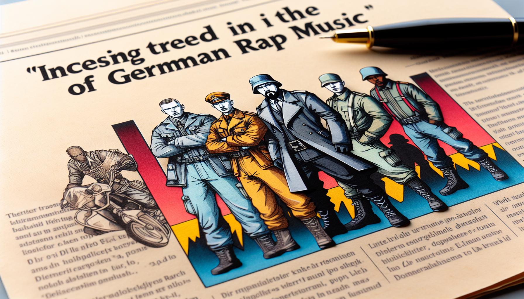 Steigender Trend bei Importen Deutscher Rap-Musik im Vergleich zum Vorjahr