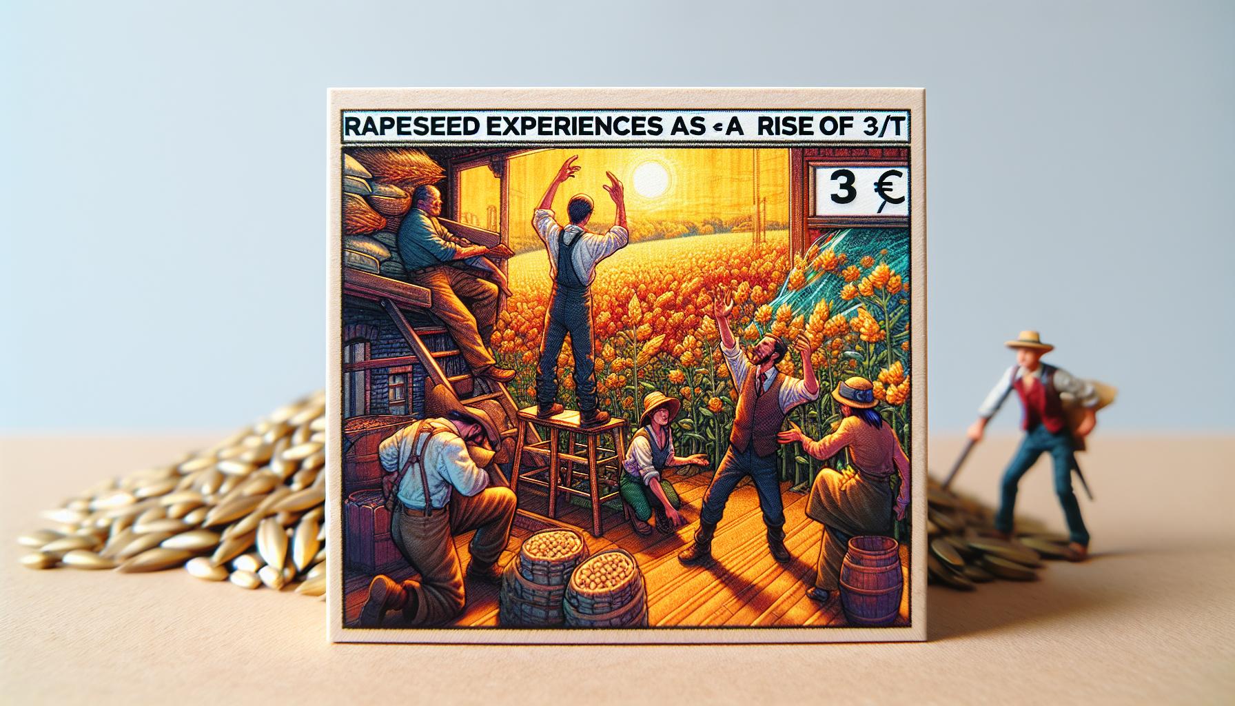 Raps erfährt einen Anstieg von 3 €/t