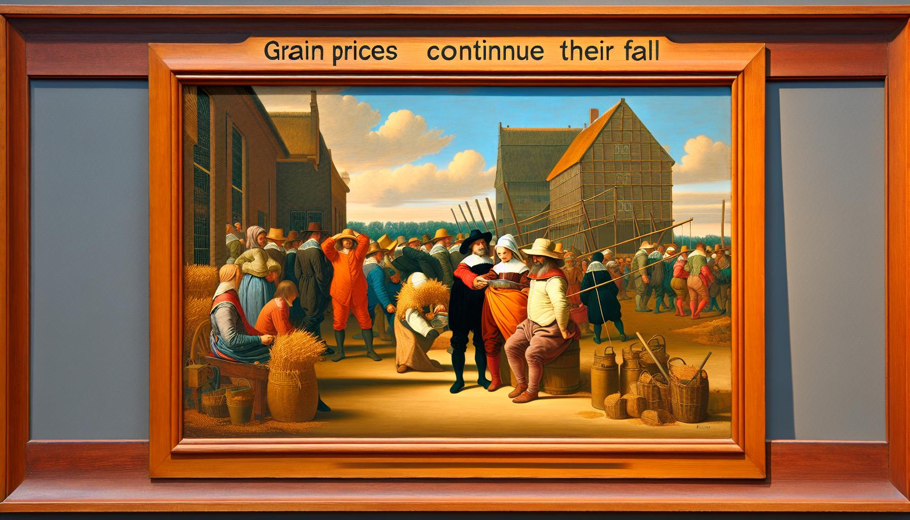 Getreidepreise setzen ihren Fall fort