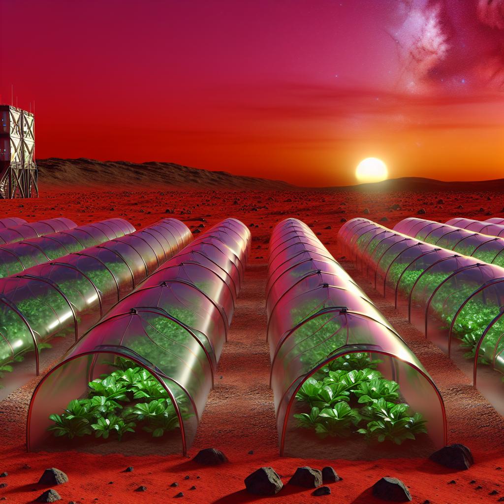 Landwirtschaft auf dem Mars