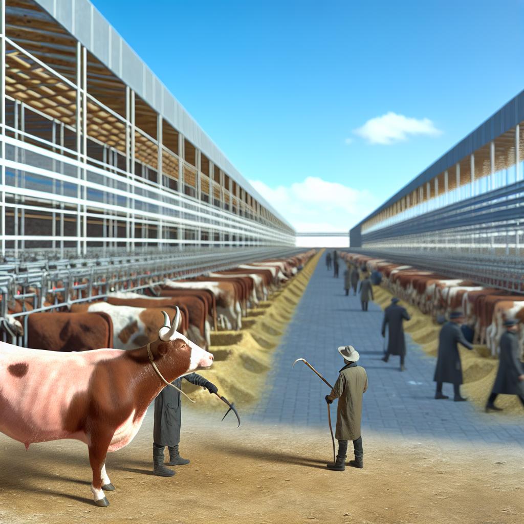 Rückgang der Rinderhaltung weltweit 2024